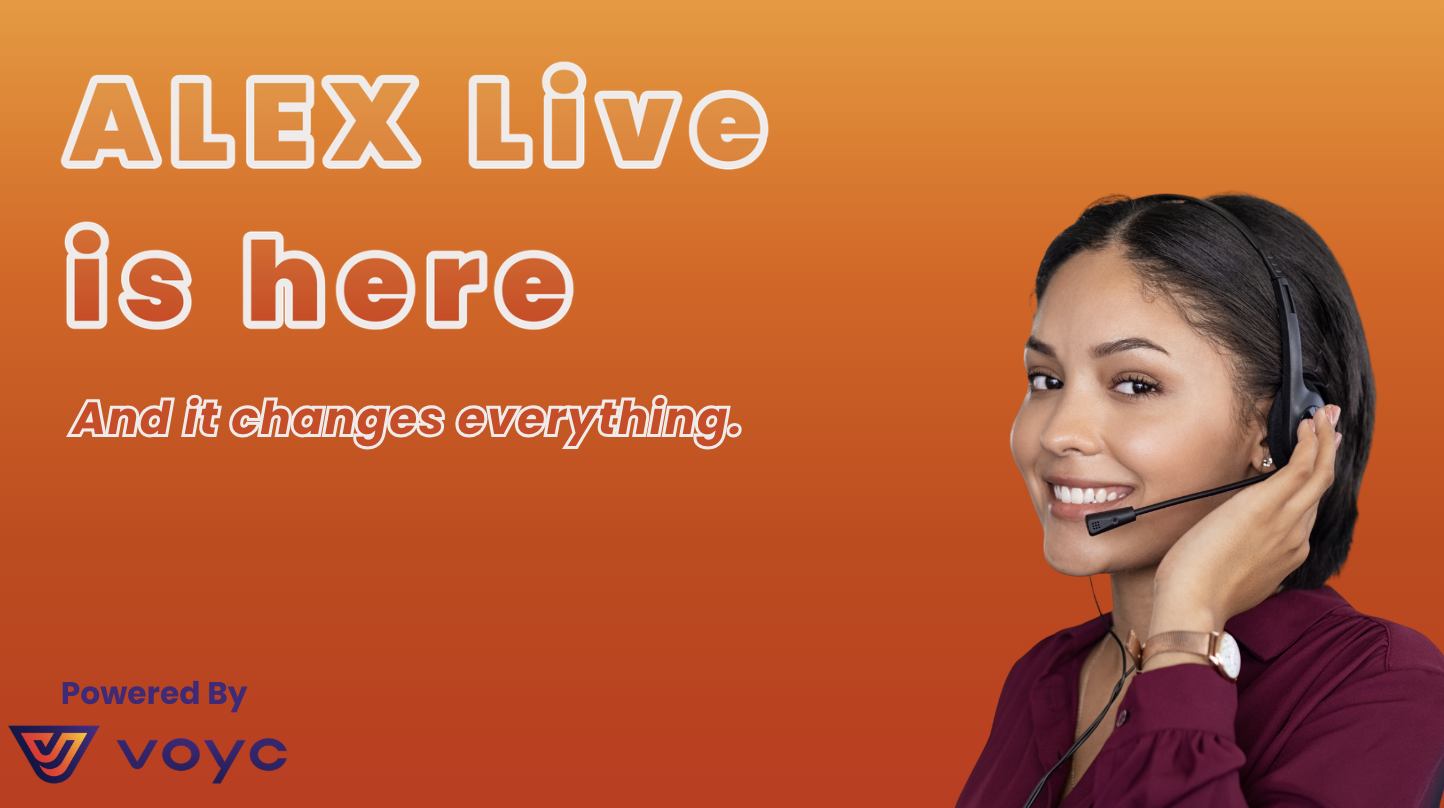 Voyc Announces Alpha Release of ALEX Live - Voyc AI